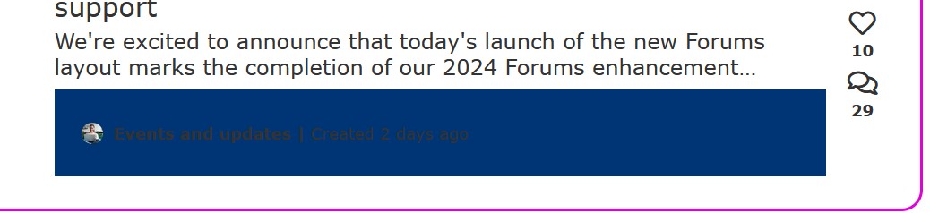 New and improved Community Forum – updates and sup... - SANE Forums